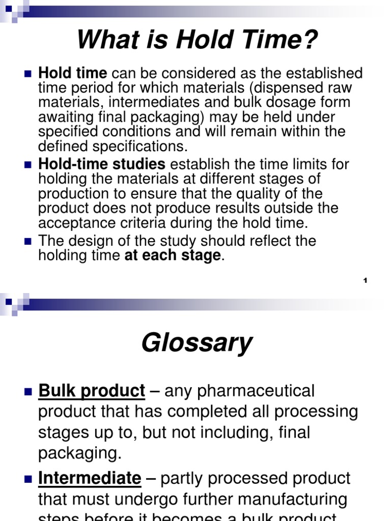 N Hold Time Study | PDF | Tablet (Pharmacy) | Specification (Technical Standard)