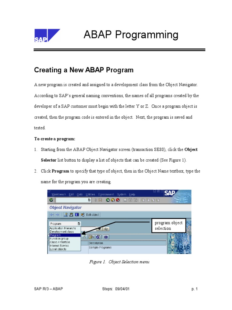 Create Program - SAP ECATT | PDF | Computer Engineering | Software Engineering
