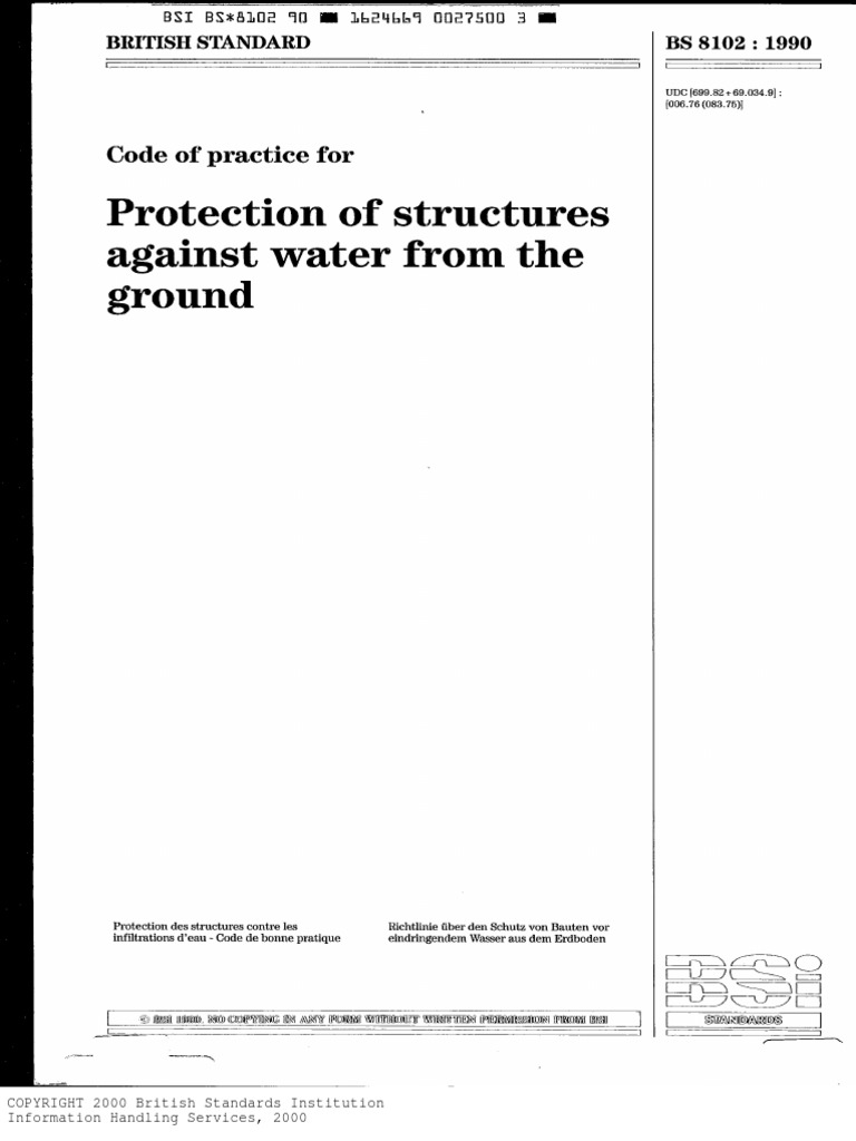 BS 8102-1990 | PDF | Products | International Organization For ...