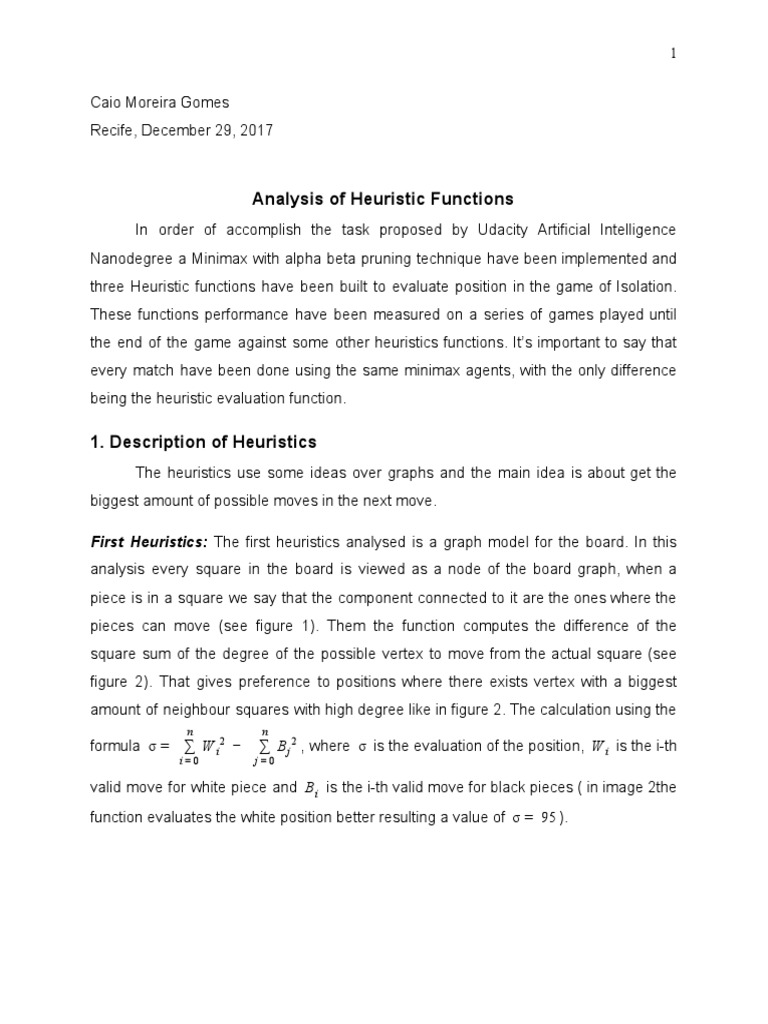 Isolation Game Heuristic Analysis Pdf Vertex Graph Theory Heuristic