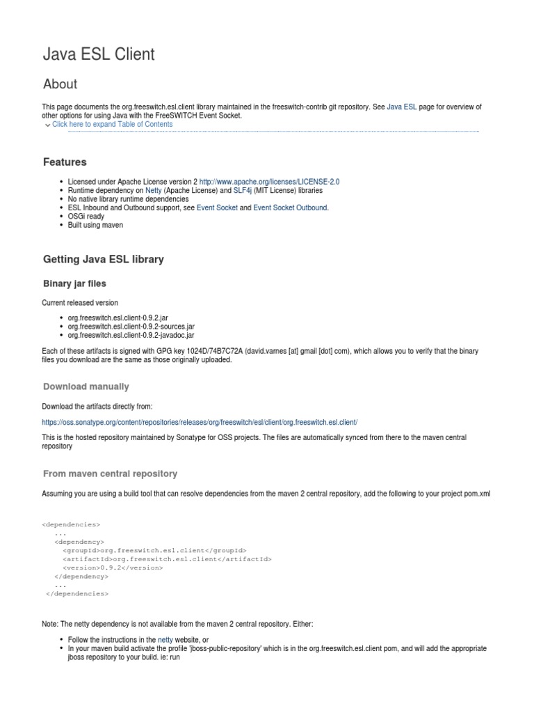An In-Depth Guide to Using the Java ESL Client Library for Interacting with FreeSWITCH's Event ...