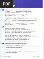 Verbos Irregulares en Presente Ejercicios 2 | PDF