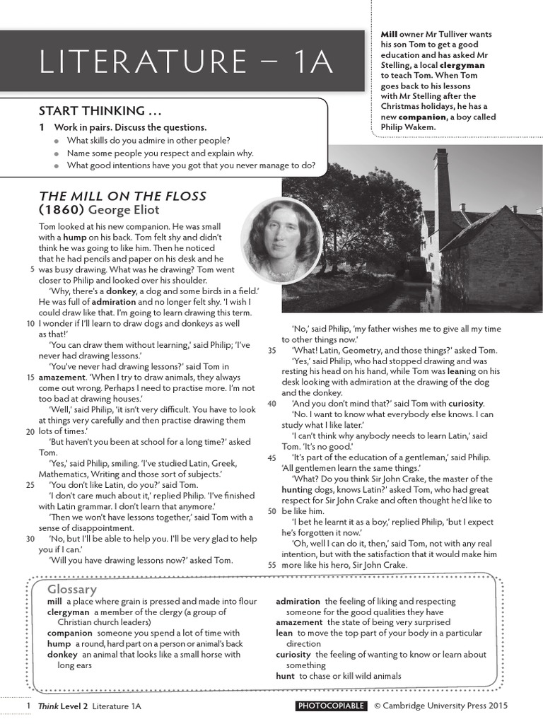 1a PDF | PDF | The Mill On The Floss