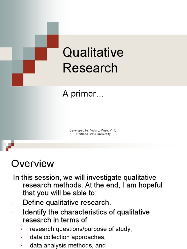 Qualitative Research | PDF | Qualitative Research | Data Analysis