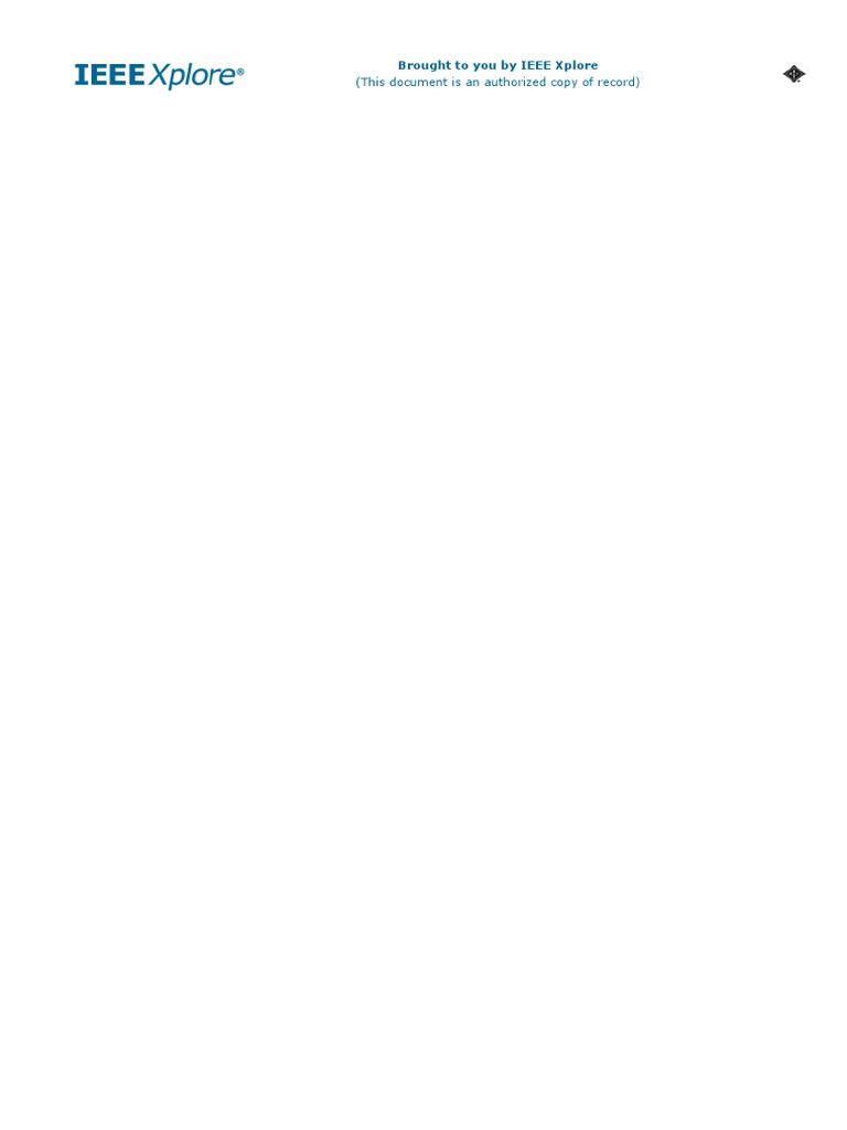 Ieee Xplore Full Text Pdf Pdf