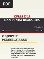 Topik 2 Kuasa Dua, Punca Kuasa Dua, Kuasa Tiga Dan Punca Kuasa Tiga | PDF