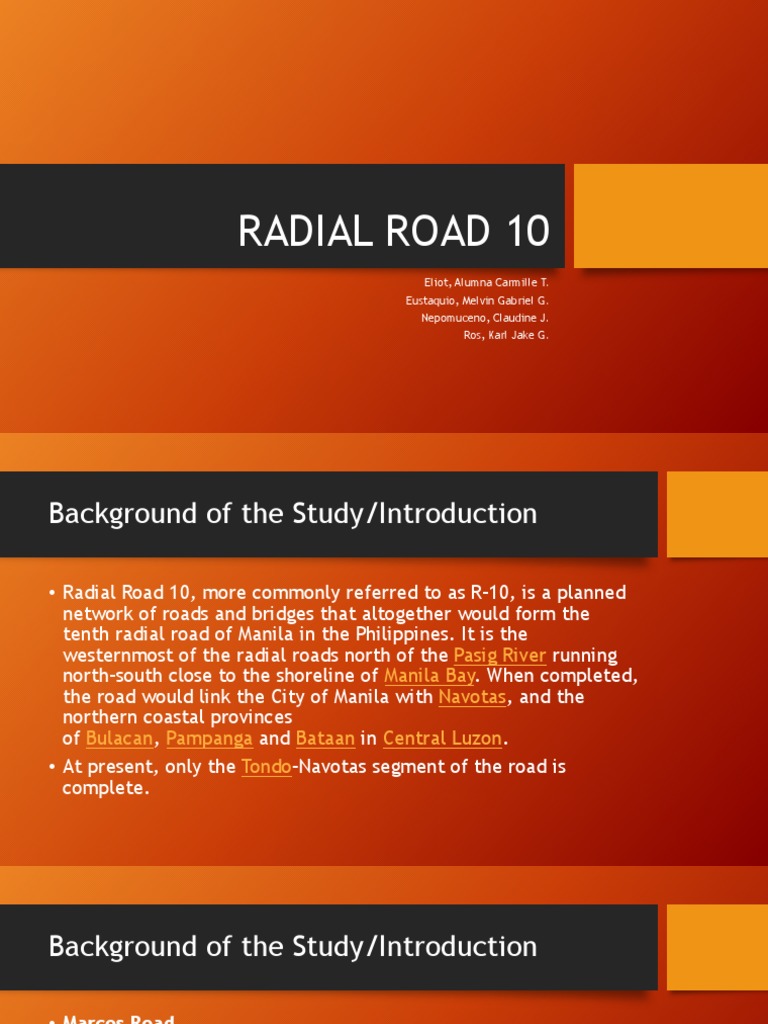 Radial Road 10 | PDF | Industrial Engineering | Land Transport