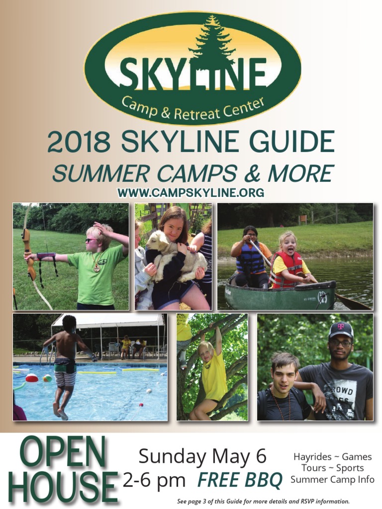 2018 Skyline Program Guide | PDF | Camping | Backpacking (Wilderness)