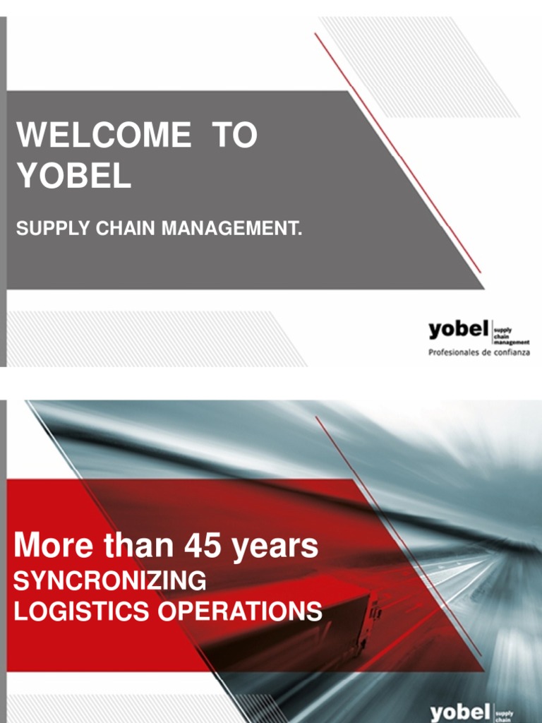 Yobel SCM DR Global English Presentation | PDF | Logistics | Supply Chain