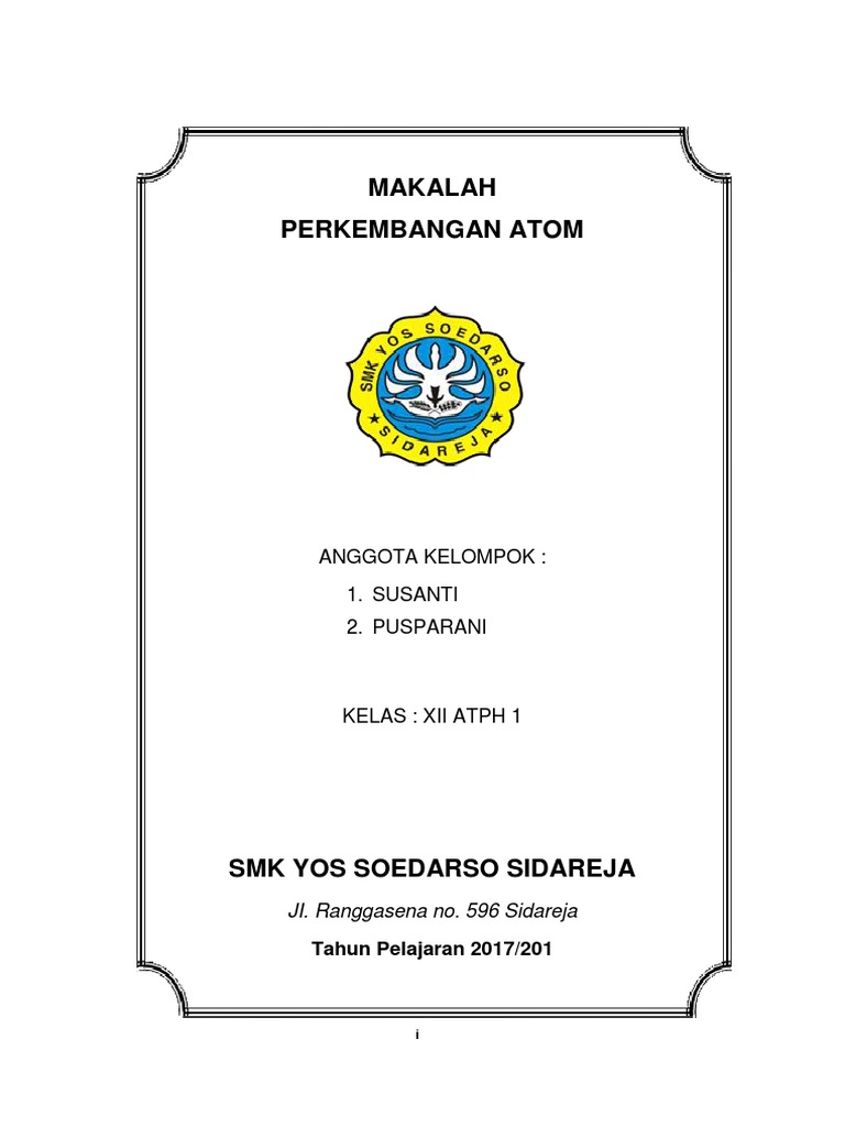 Perkembangan Teori dan Model Atom | PDF