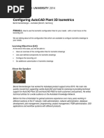 Setting Up Isometrics in Autodesk® AutoCAD® Plant 3D | PDF | Auto Cad ...
