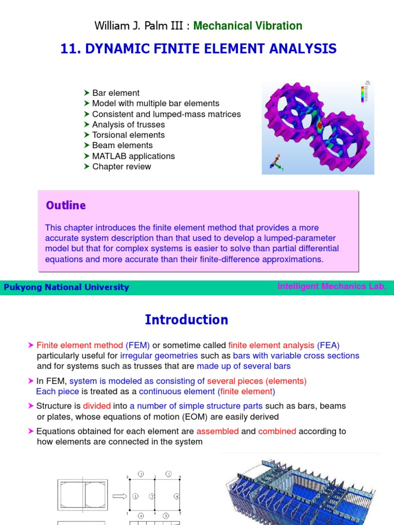 Chapt.11 (Finite Element Analysis) | PDF | Finite Element Method ...