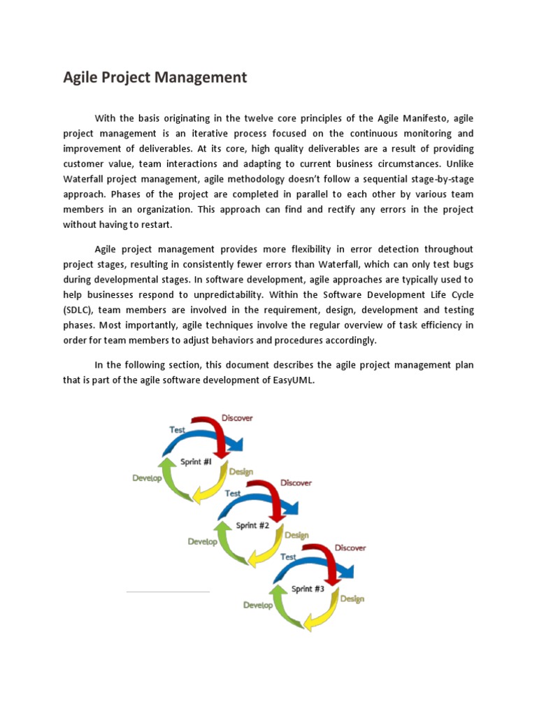 Agile Project Management | PDF | Agile Software Development | Software ...