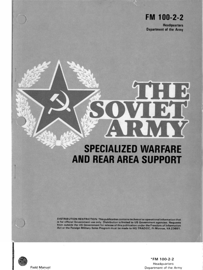 FM 100-2-2 July 1984 | PDF | Battalion | Company (Military Unit)