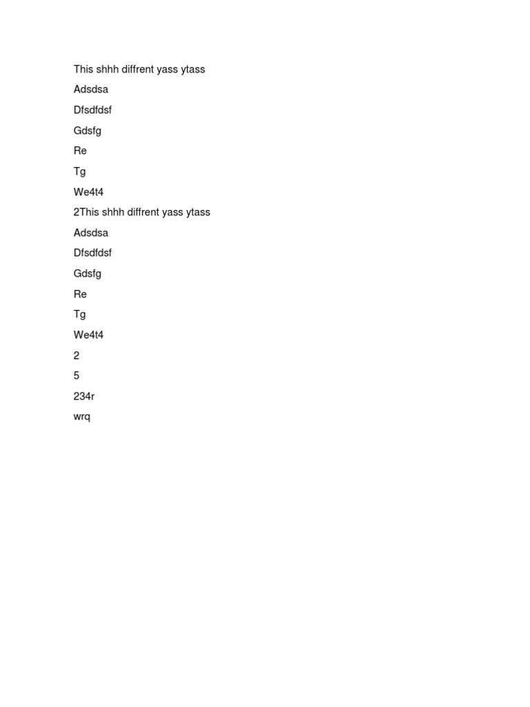 This SHHH Diffrent Yass Ytass Adsdsa DFSDFDSF GDSFG Re TG We4t4 2this ...