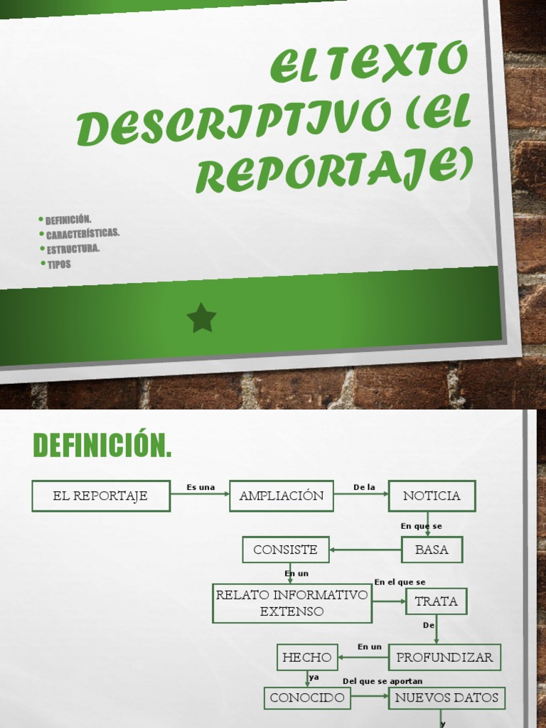 El Texto Descriptivo (El Reportaje) | PDF | Periodismo | Science