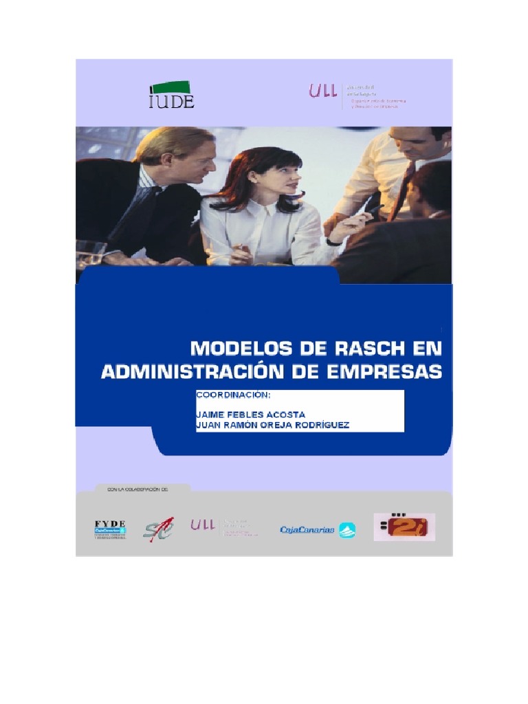Modelos de Rasch en Adm de Empresas | PDF | Tecnología de información y ...