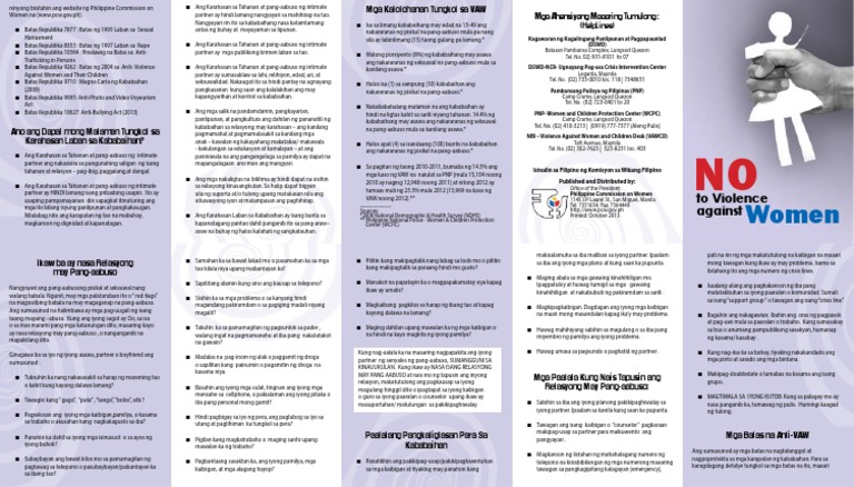 VAW Flyer Fil 20131111 | PDF