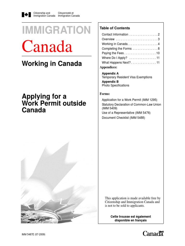 Canada: Immigration | PDF | Travel Visa | Passport