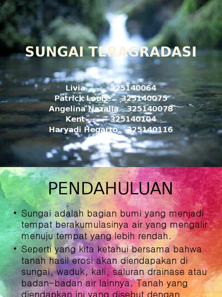 Proses Agradasi pada Sungai Deli | PDF | Perjalanan | Sains & Matematika