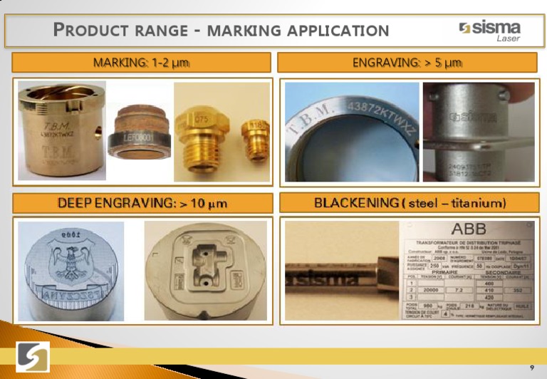 Roduct Range Marking Application: MARKING: 1-2 μm Engraving: > 5 Μm | PDF