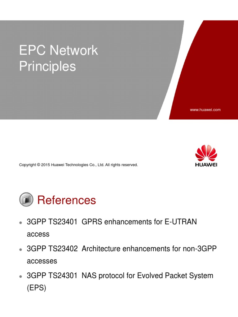 OEA000101 EPC Network Principles ISSUE 1.25 (New Updated) | PDF | I Pv6 ...