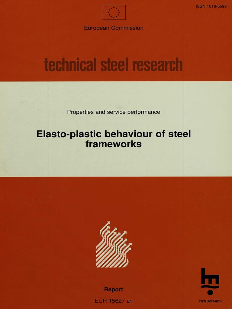 Elasto-Plastic Behaviour of Steel Frameworks | PDF | Strength Of Materials | Plasticity (Physics)