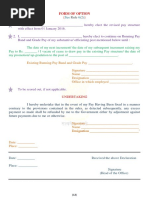 Option Form | PDF