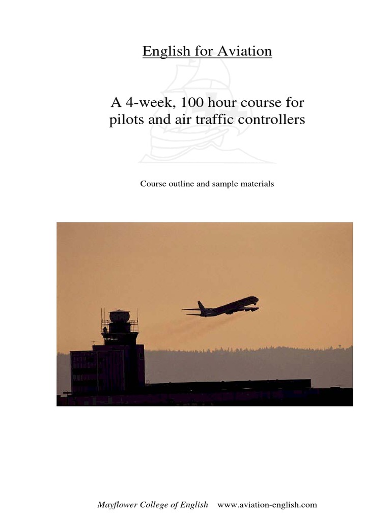 English For Aviation: Course Outline and Sample Materials | PDF ...