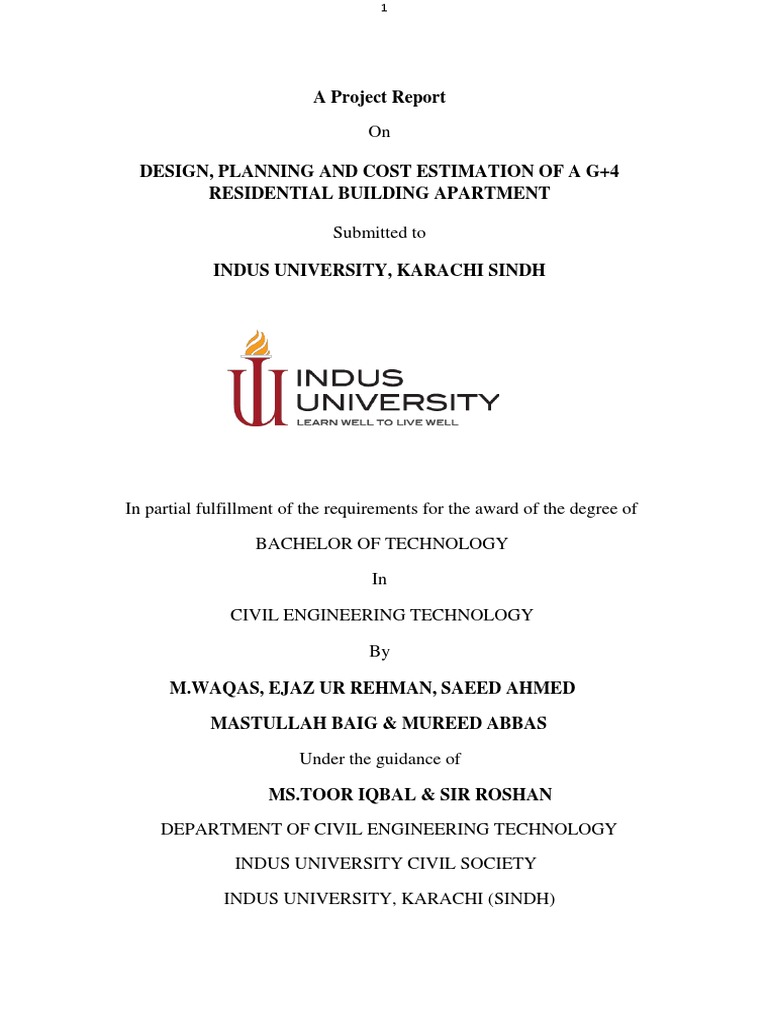 FINAL YEAR PROJECT REPORT (Repaired) | PDF | Microsoft Word | Auto Cad