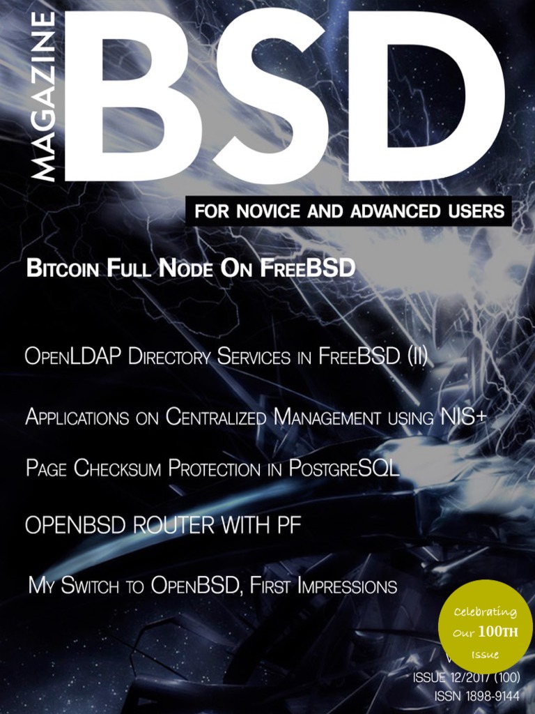 BSD Magazine 100 | PDF | Computer Architecture | Computing