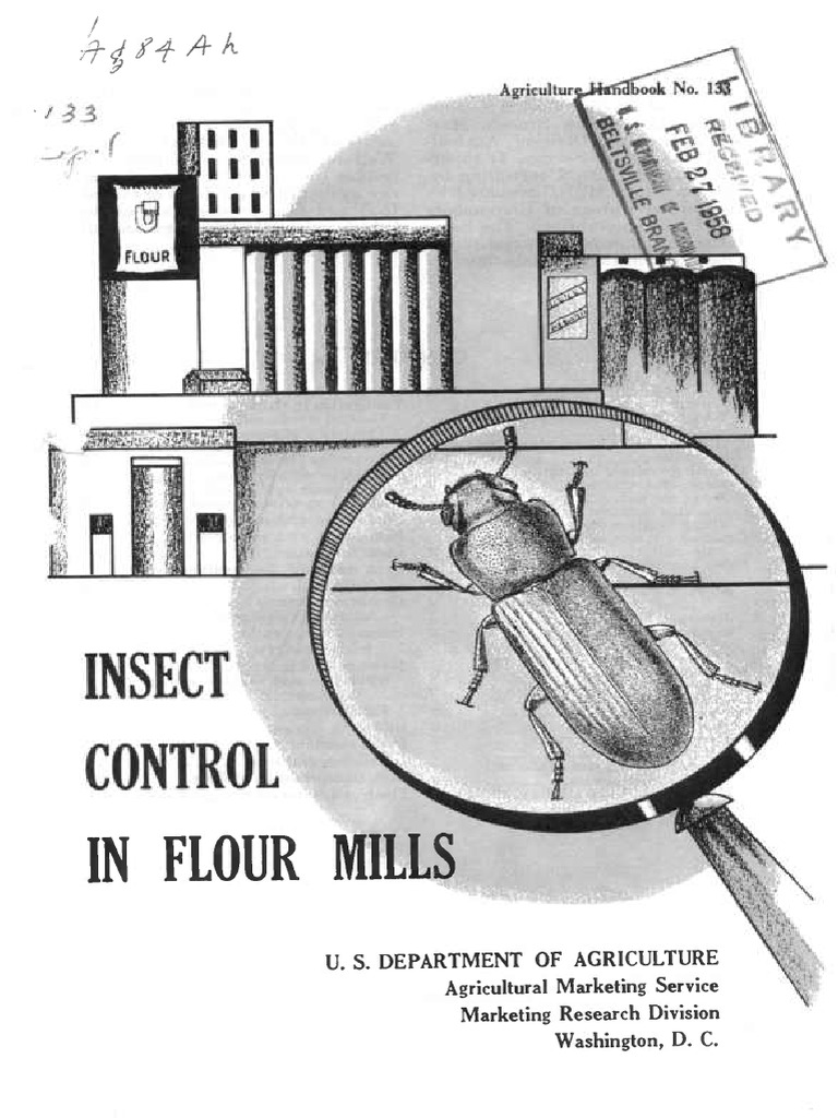 Insect Control in Flour Mills | PDF | Wheat | Pest Control