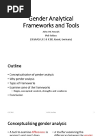 Harvard Analytical Framework | PDF | Intersectionality | Gender