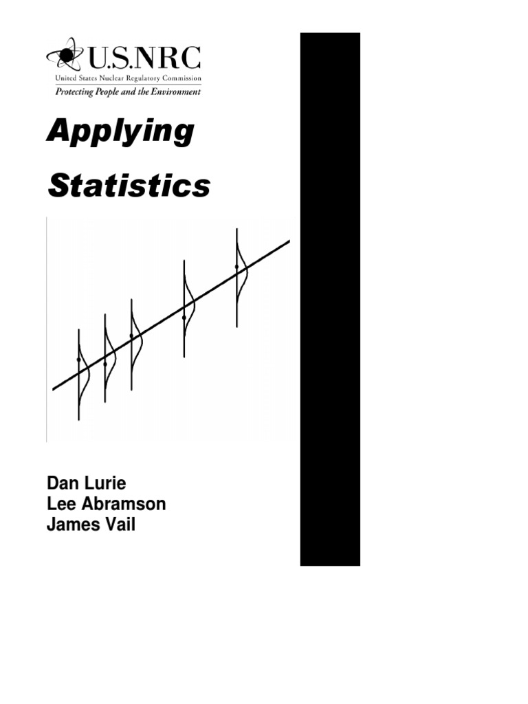 US NRC - Applying Statistics (NUREG-1475) | PDF | Analysis Of Variance ...