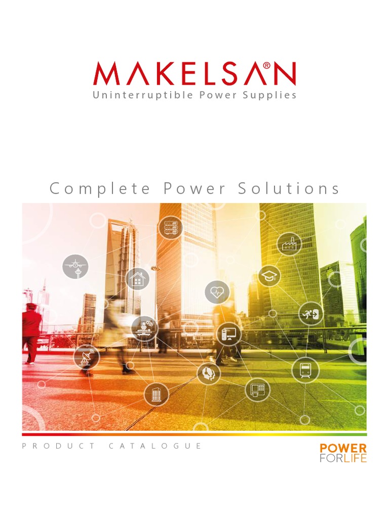 Makelsan Product Catalog - Compressed | PDF | Power Supply | Innovation