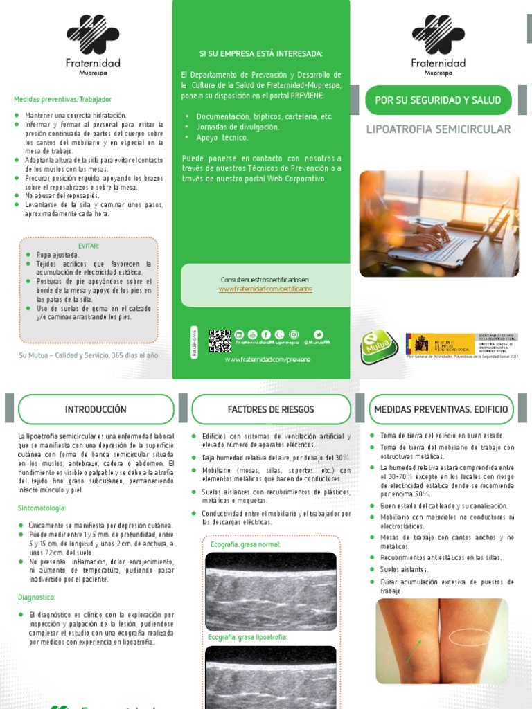 Lipoatrofia Semicircular | PDF | Descarga electrostática | Medicina