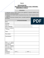 Arms License Application Form PK SINDH | PDF | Projectiles | Projectile Weapons