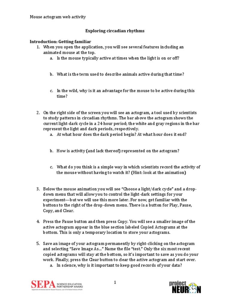 Exploration Guide | PDF | Experiment | Neuroscience