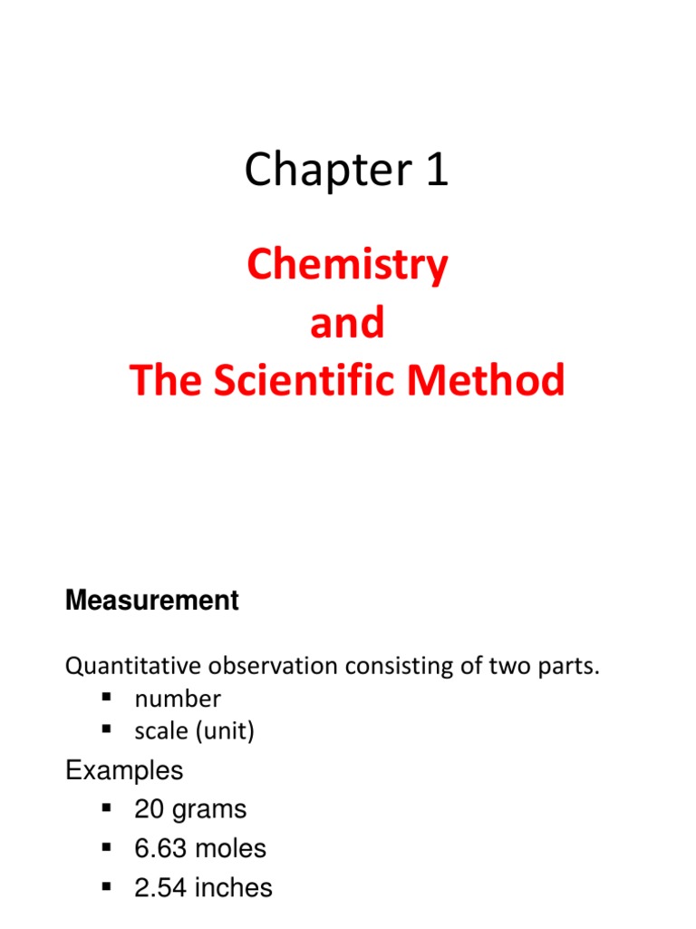 Chem 11 Test 1 Study Guide | PDF | Significant Figures | Chemical ...
