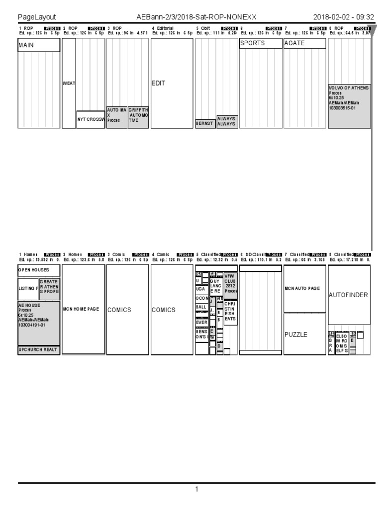 Bh020318 Sat Layout | PDF