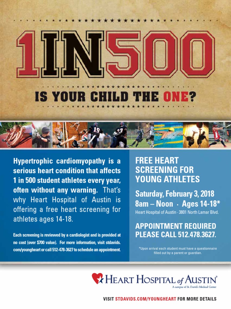 Free Heart Screening for Teen Athletes | PDF