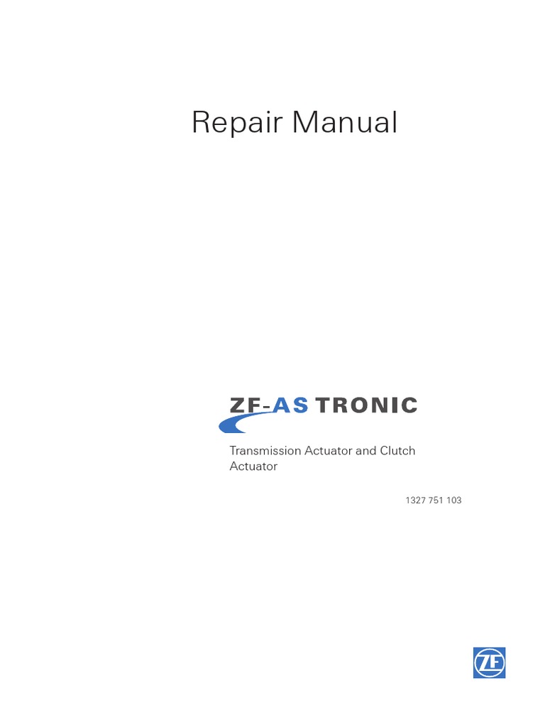 ZF Actuator PDF | PDF | Screw | Nut (Hardware)
