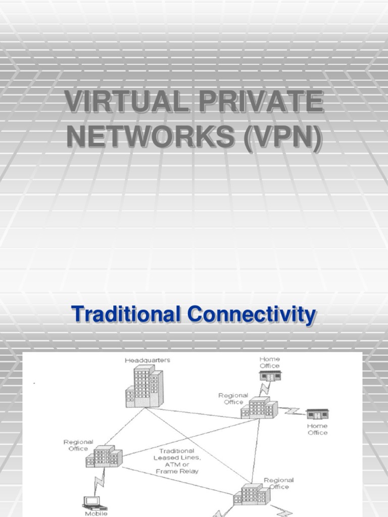 VPN Presentation | PDF | Virtual Private Network | Internet Access