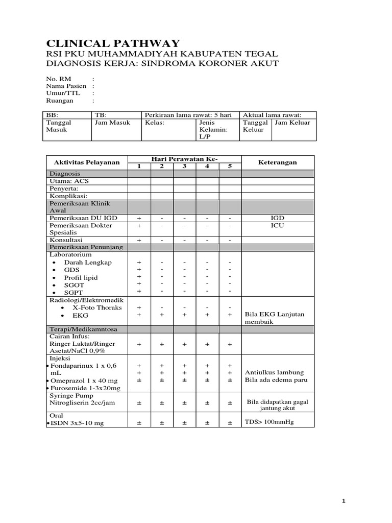 Clinical Pathway - SKA | PDF
