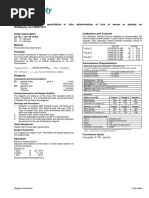 FRAP Antioxidant Assay Protocol | PDF | Antioxidant | Chemical Substances