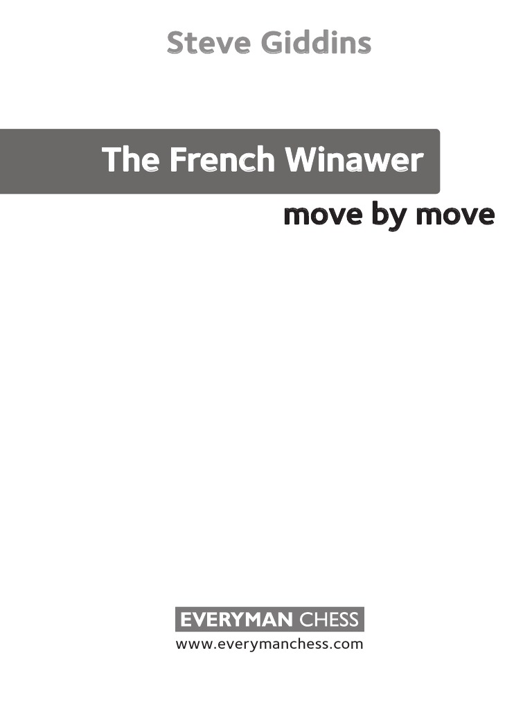 Giddins - French Winawer MBM Extract PDF | PDF | Chess Openings | Board ...