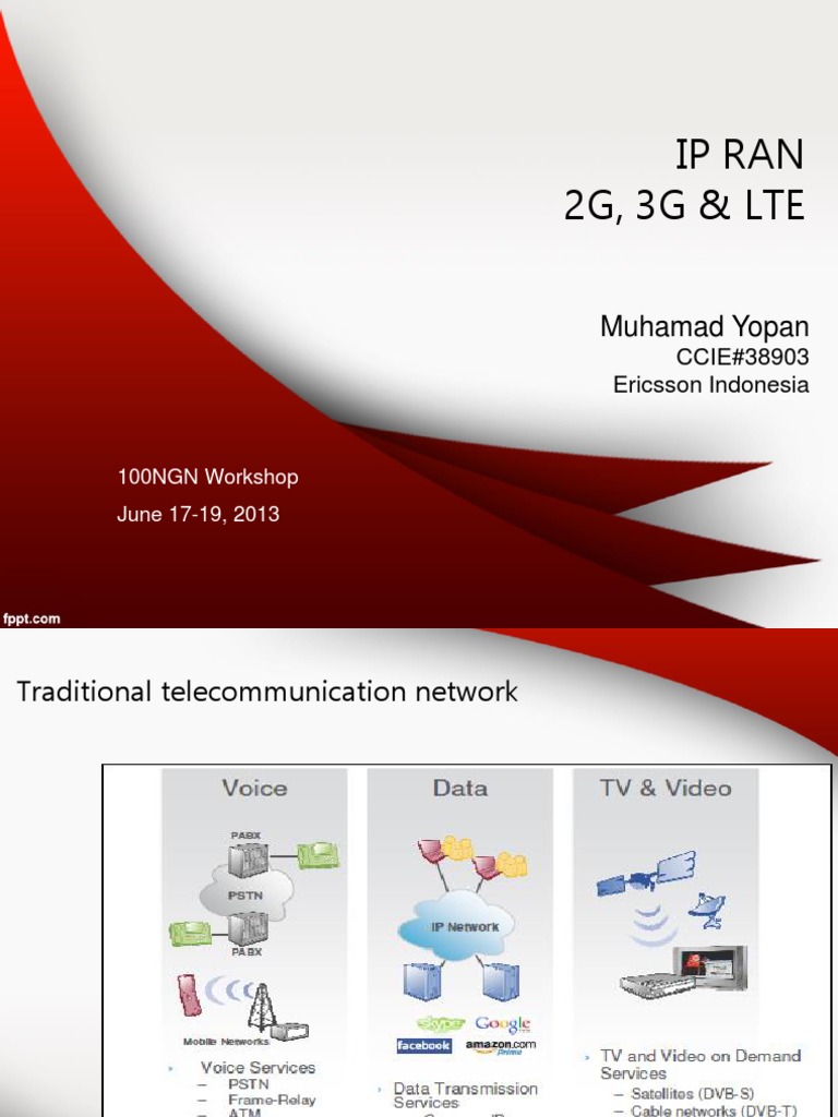 Ip Ran 2G 3G 4G | Download Free PDF | Quality Of Service | Multiprotocol Label Switching