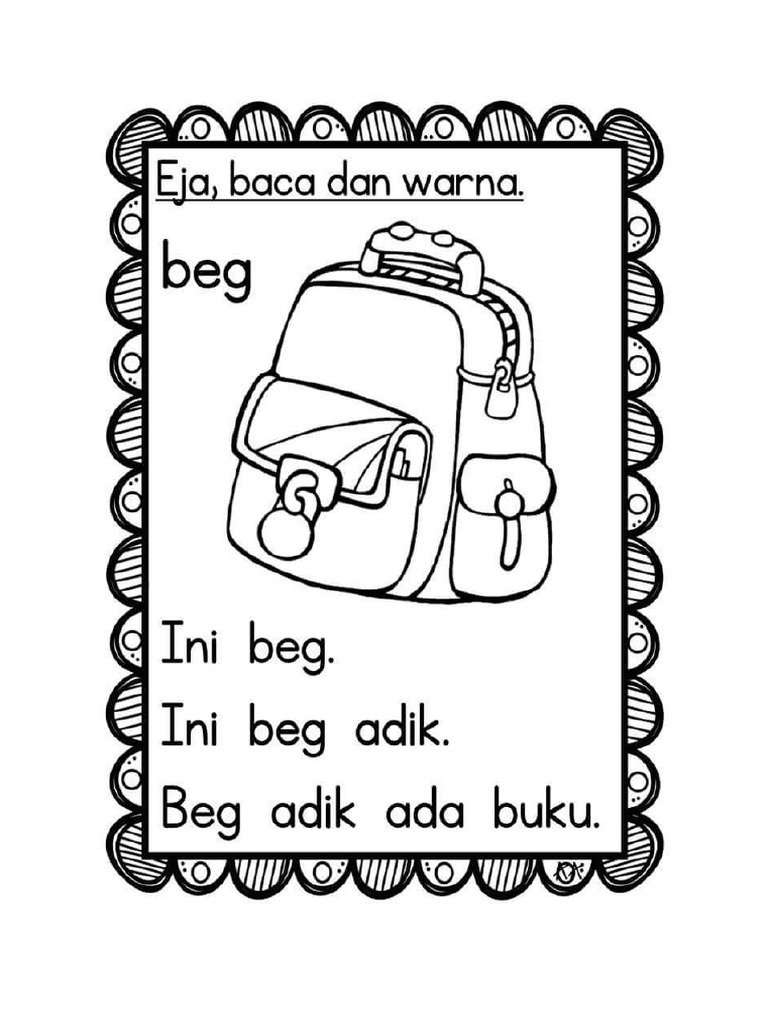 Eja Baca Dan Warna | PDF