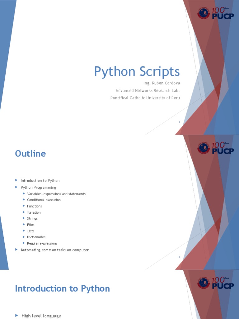 Modulo 2 - Clase 3 | PDF | Python (Programming Language) | Notation