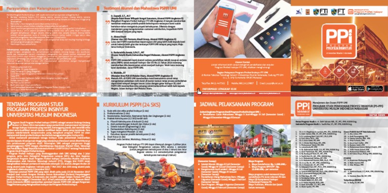 Brosur PPI Kecil | PDF